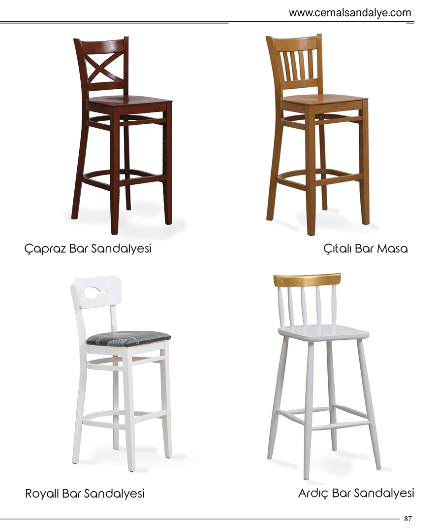 Bar Sandalyeleri